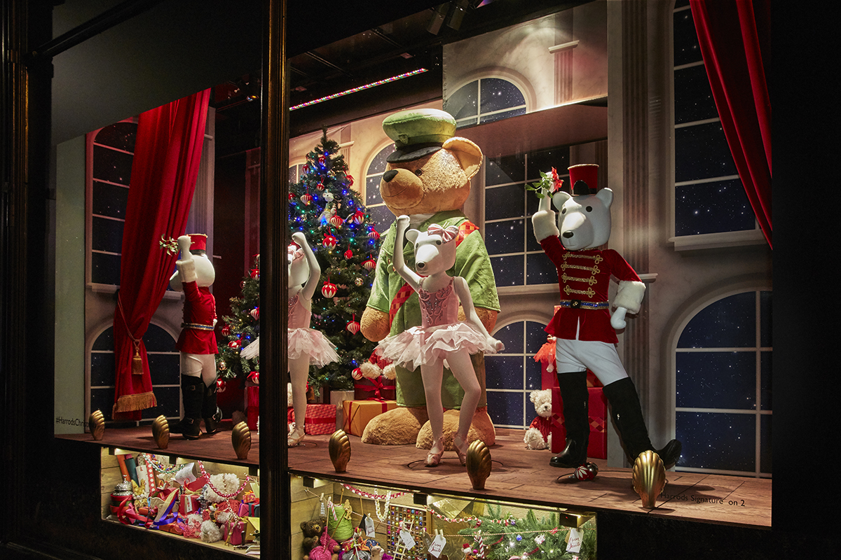 Window Display Design - Harrods Christmas Windows Case Study - JUSTSO